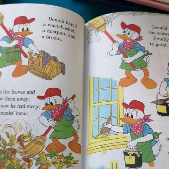 Disney | Other | Donald Duck Buys A House Book | Poshmark